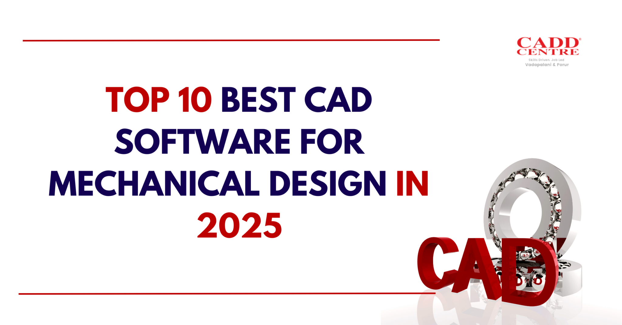 Top 10 Best CAD Software for Mechanical Design in 2025